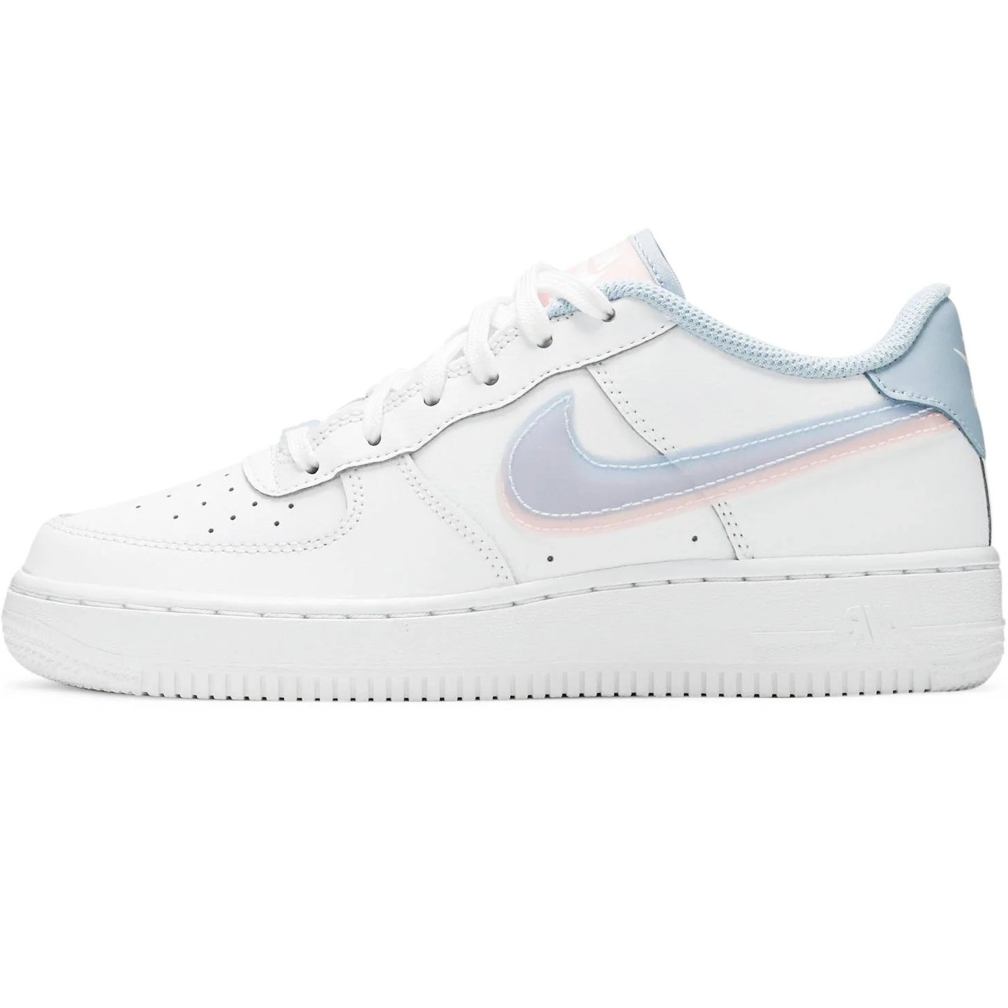 Giày thể thao Nike nữ Air Force 1 Low LV8 Double Swoosh White Light ...